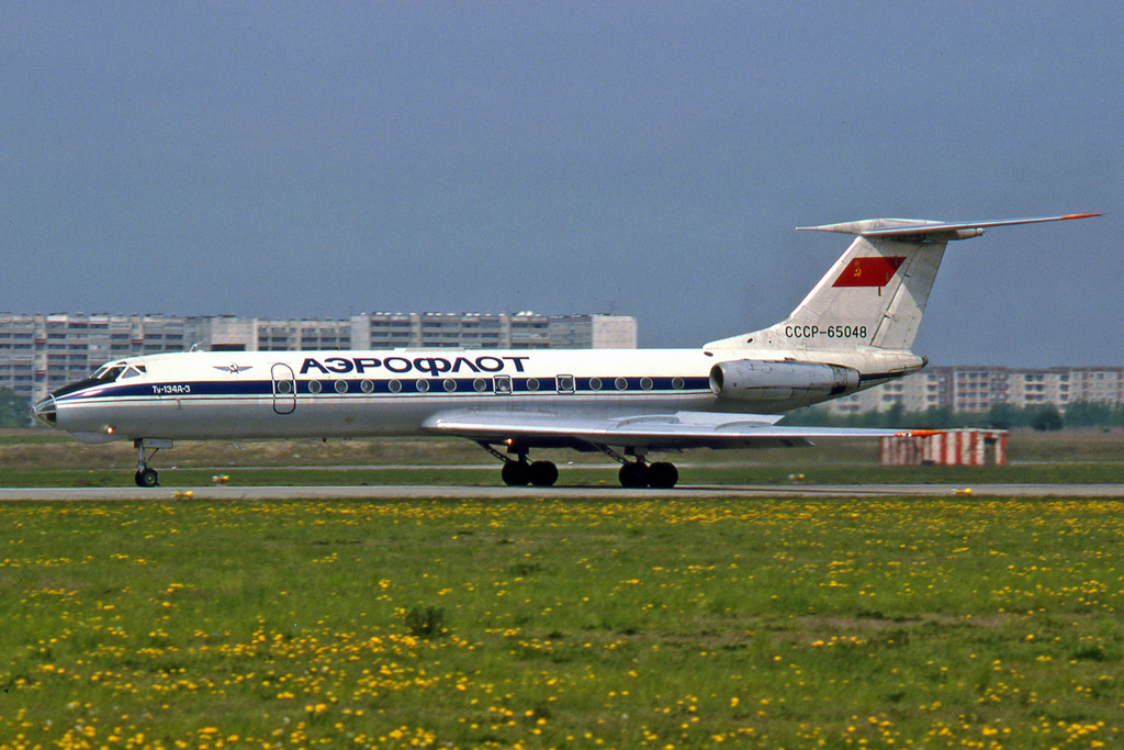 Aeroflot / TU-134A – Berlin Aviation Spotting