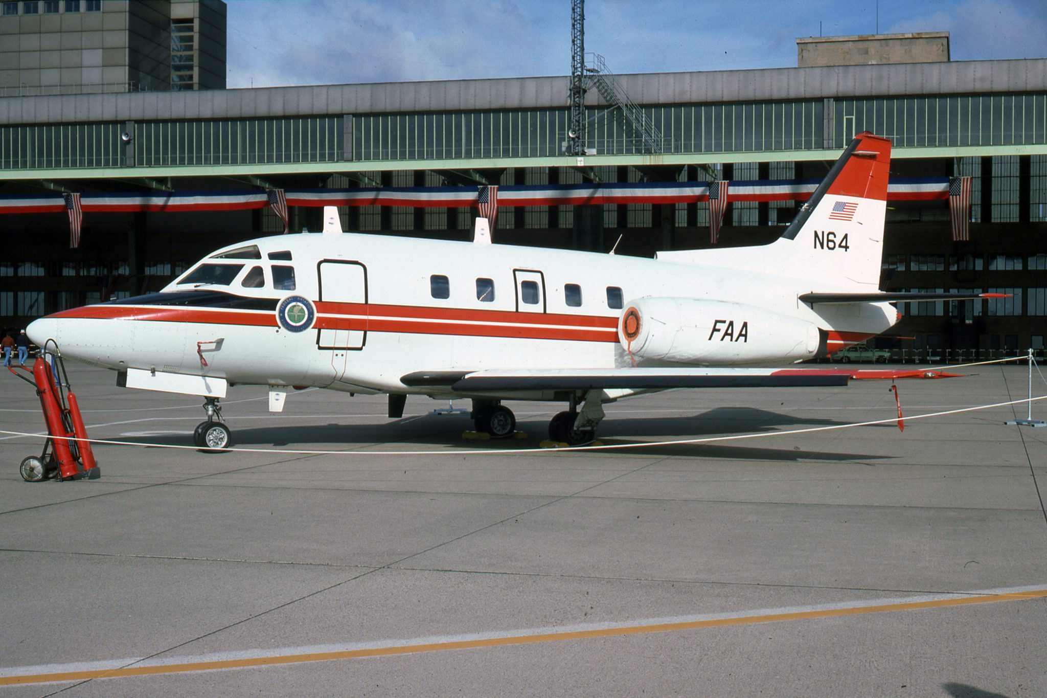 FAA / Sabreliner 75 – Berlin Aviation Spotting