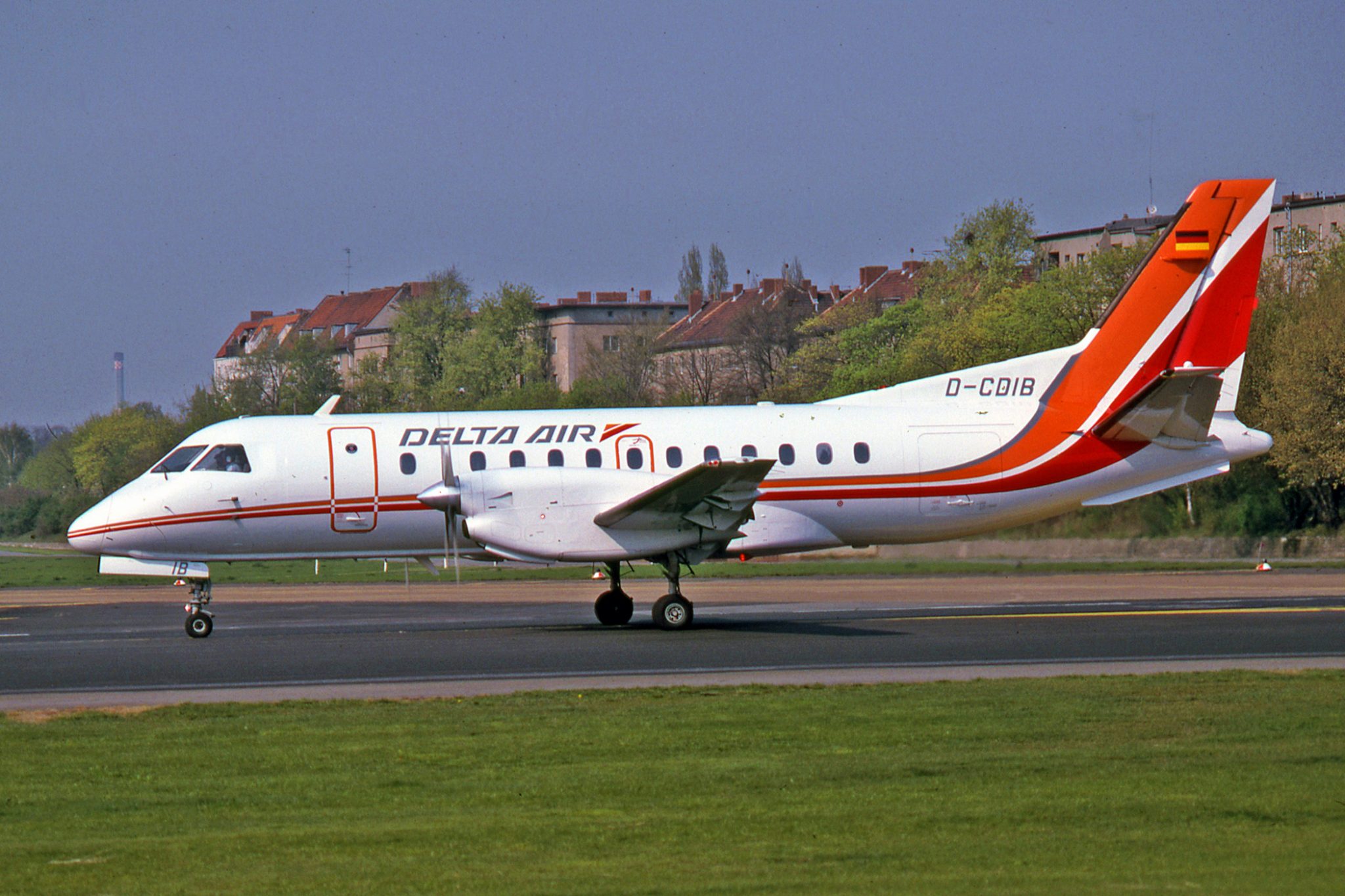 Delta Air / Saab 340 – Berlin Aviation Spotting